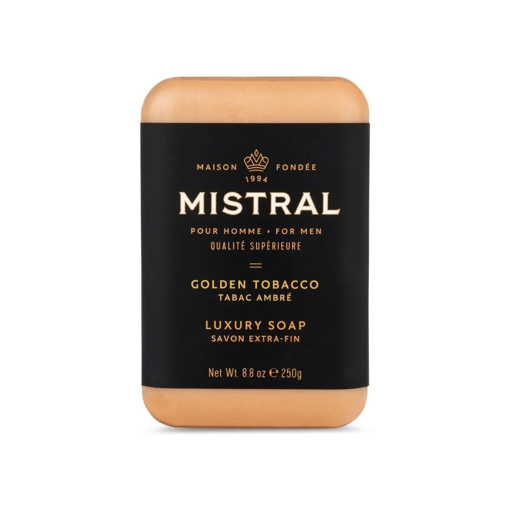 Mistral Golden Tobacco Bar Soap 250g – Luxx Brands