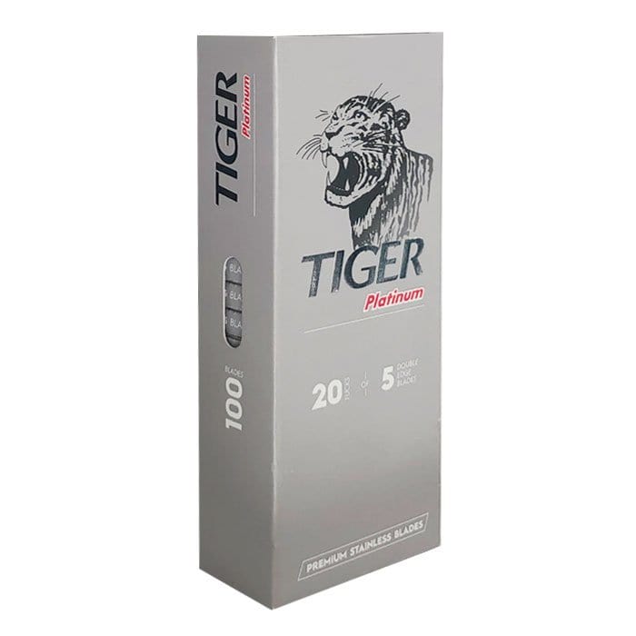 Tiger Platinum DE Safety Razor Blades (100) – Luxx Brands