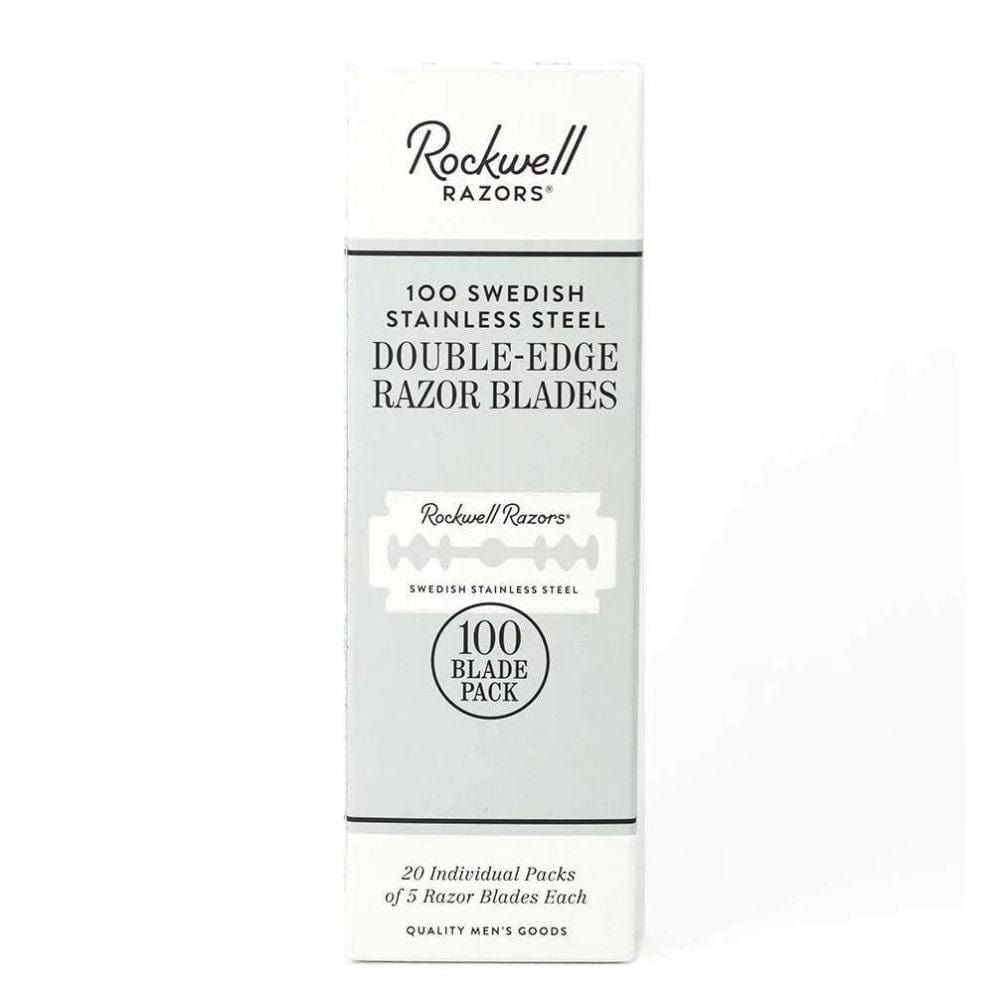Rockwell Double Edge Safety Razor Blades (100) – Luxx Brands