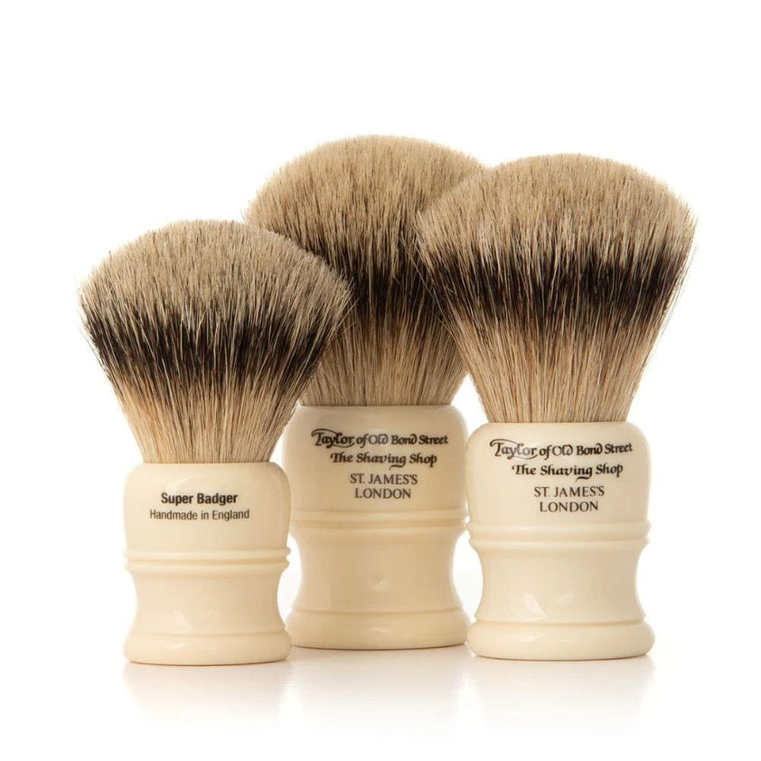 Taylor of Old Bond Street Contemporary Super Badger Shaving Brush (Lar ...