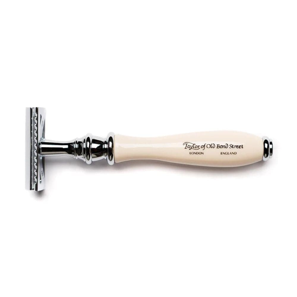 Taylor of Old Bond Street Victorian Safety Razor with Imitation Ivory ...